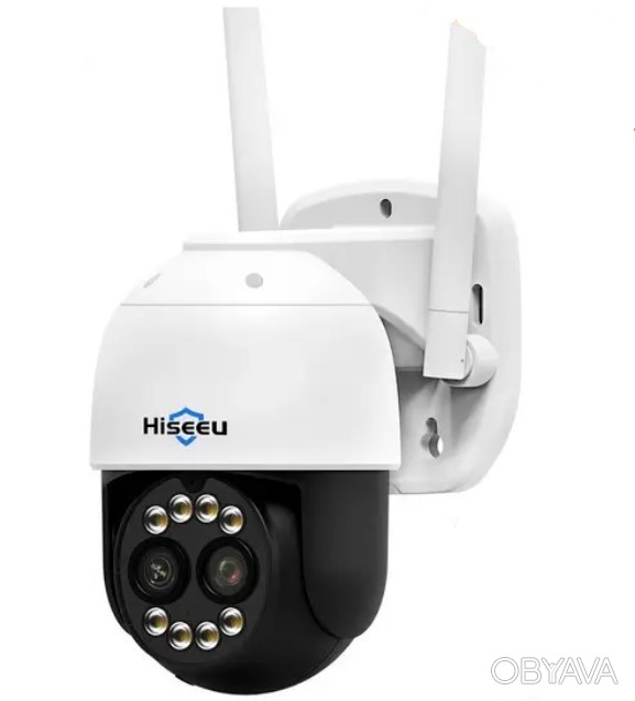 ᐈ Купольная IP-камера Hiseeu WHD714 с 8 кратным оптическим зумом и 4 ...