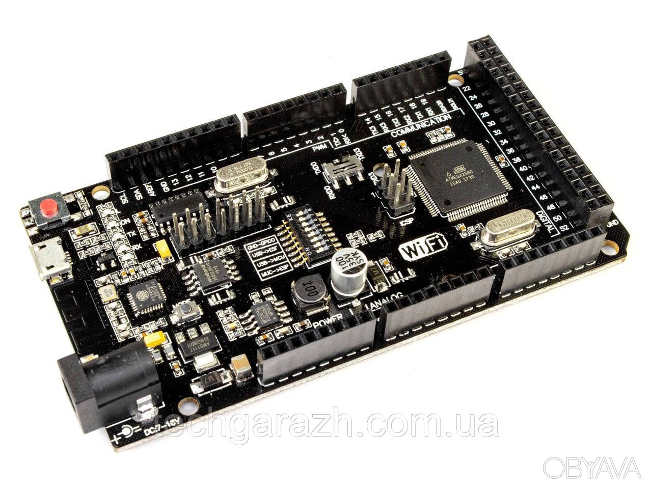 ᐈ Контроллер Arduino Mega 2560 R3 Ch340g Wi Fi модуль Esp8266 ᐈ