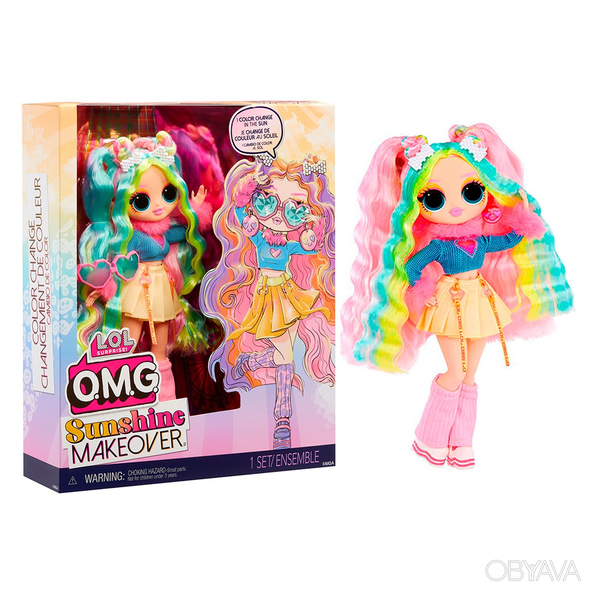 ᐈ Лялька L.O.L. SURPRISE! серії "O.M.G. Sunshine Makeover" - DJ БАБЛГАМ ᐈ Днепр 2725 ГРН ...